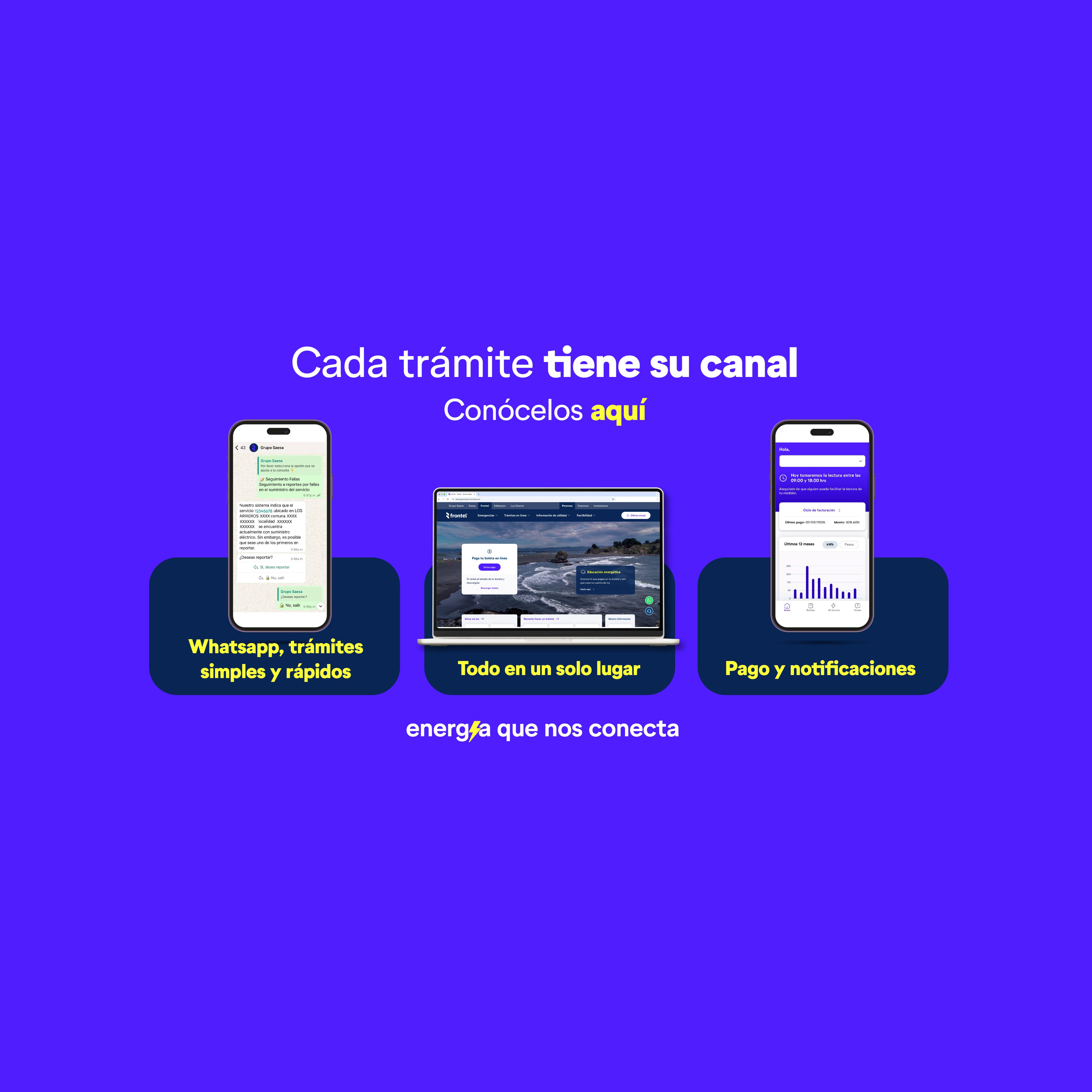 Trámites en línea: más fácil, rápido y seguro con Frontel - Frontel ...